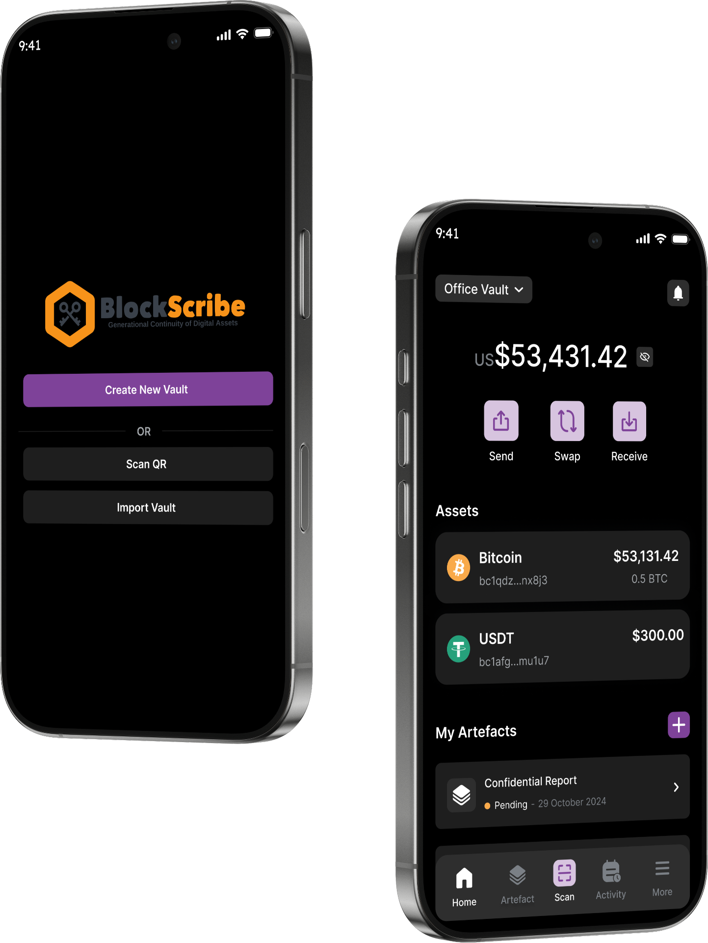 BlockScribe - Generational Continuity of Digital Assets